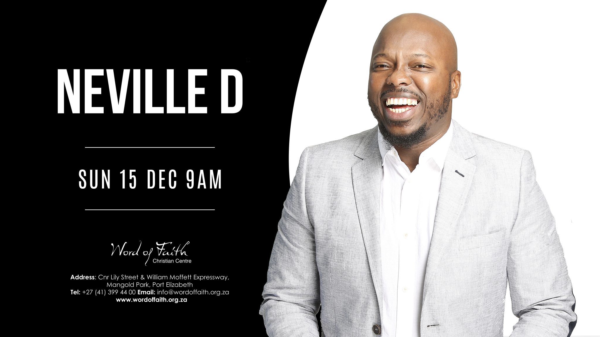 Neville D | 15 Sept 9am - Word of Faith Christian Centre